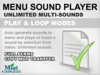Second Life Marketplace - MintScripts - Menu Sounds Player Script/ Full Perms